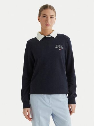 Tommy Hilfiger Sweatshirt UW0UW04521 Dunkelblau Regular Fit