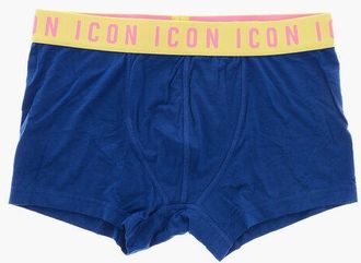 Dsquared2 ICON Solid Color Boxer with Contrasting Elastic Band size Xs