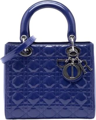 Dior Pre-owned Lady Dior - - Pre-owned - Damen - Blau - ONE SIZE