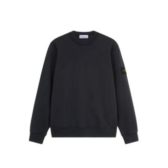 Stone Island Homme, Sweatshirts et sweats &agrave; capuche, Bleu, Taille: S SweaT-shirt