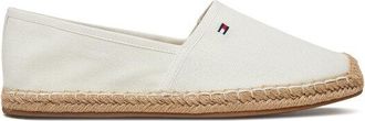 Tommy Hilfiger Espadrilles Flag Canvas Espadrille FW0FW08541 Écru