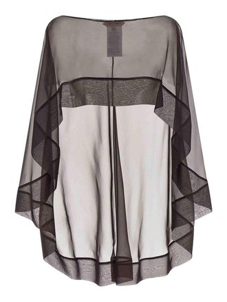 Alberta Ferretti &Eacute;charpe - Marron