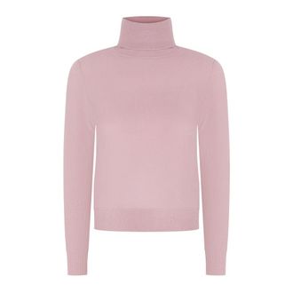 Alpha Studio Pullover mit Rollkragen - - Knitwear - Damen - Rosa - L