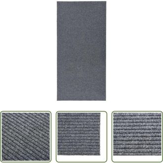 vidaXL vidaXL Bodenmatte - Schmutzfangl&auml;ufer Grau 100x200 cm