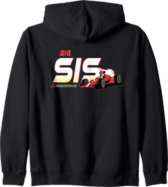 Disney Racing Big Sis Family Trip Race Car Vacation Matching Kapuzenjacke