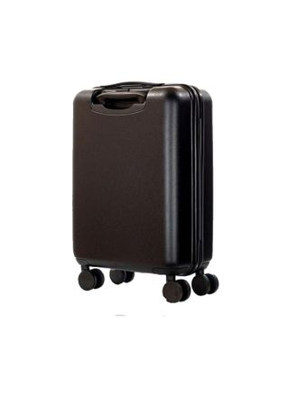 Momo Design Mens Trolley Black-Black Metallic Fiber Bags Travel-bags
