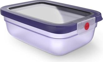 Emsa oneClick Frischhaltedose, verschlossen mit nur 1 x Klick, Lebensmittel 2 x l&auml;nger frisch, 100% dicht, Made in Germany, 1,2L, gefrier-, mikrowellen- un