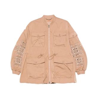 Ermanno Scervino Damen, Jacken, Beige, XSGr&ouml;&szlig;e