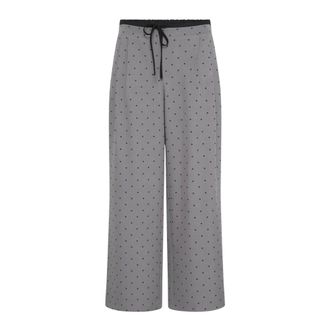 Ichi Ichi - Pantalon large - Femme - Pantalons - Gris - Taille: 38 FR