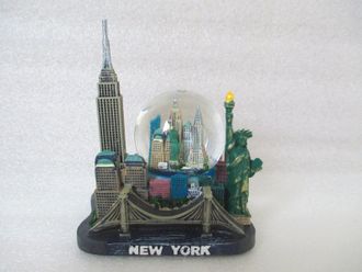 Generic New York Schneekugel Snowglobe Souvenir (318 bunt)