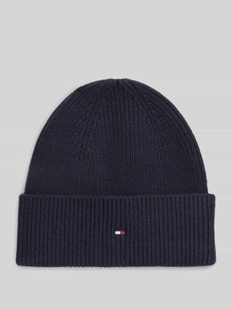 Tommy Hilfiger M&uuml;tze aus Baumwoll-Mix mit Woll-Anteil
