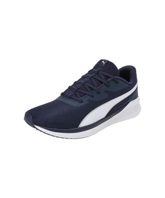 Puma Puma Unisex Night Runner V3 Road Running Shoe, Navy White, 38.5 EU