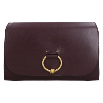 Gianni Chiarini Leather Clutch - - Bags - Damen - Rot - ONE SIZE