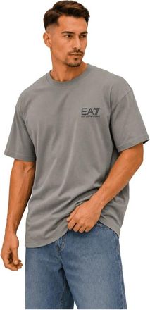 Emporio Armani Homme, Tops, Gris, Taille: L 8Npt25 T-Shirt