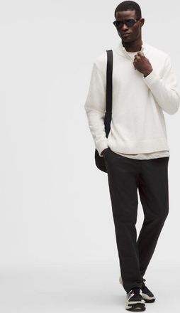 lululemon ABC Classic-Fit 5 Pocket Pant 32L Brushed Warpstreme pour Hommes - Noir - Taille 29