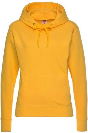 Fruit Of The Loom Kapuzensweatshirt Classic hooded Sweat Lady-Fit mit Kängurutaschen