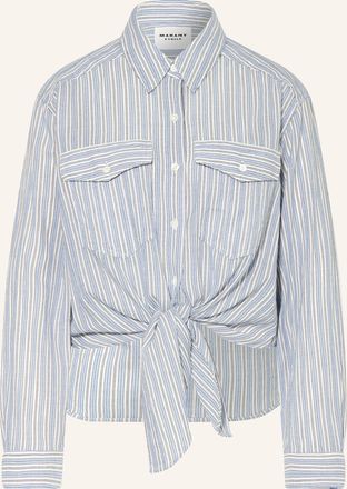 Isabel Marant Marant &Eacute;toile Hemdbluse Nath blau