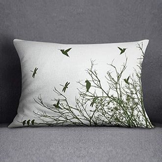 Questo Casa Dekorativer Kissenbezug, Kissenbezug, Heimdekoration, für Sofa, Café, Größe: 35 x 50 cm, entworfen und hergestellt in der Türkiye