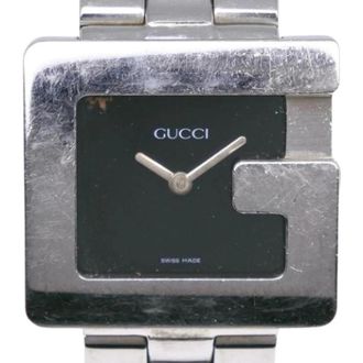Gucci Pre-owned Vintage Watch - - Pre-owned - Damen - Schwarzk - ONE SIZE
