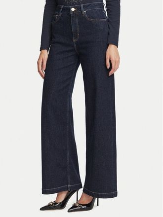 Guess Jeans W6BA1C D2573 Dunkelblau Wide Leg