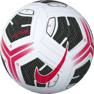 Nike Nike FZ2979-100 Academy Plus Recreational Soccer Ball Unisex White/Black/Bright Crimson Größe 5