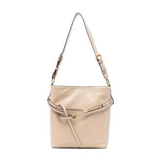 Pinko Pinko, Femme, Sacs, Beige, Taille: ONE Size Belt Classic Bucket
