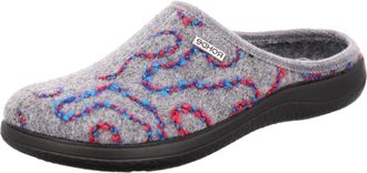 Rohde Damen Pantoffel Filz Hausschuh mit herausnehmbaren Einlagen Bari 6540, Gr&ouml;&szlig;e:42 EU, Farbe:Mehrfarbig