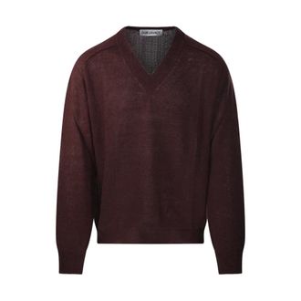 Our Legacy Homme, Pulls, Brun, Taille: L Pull col en V Rue