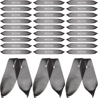 DOITOOL 100 Stück Kleiderbügel Schwamm Abdeckungen Rutschfest Antirutsch Schutzbezüge Praktisches Hanger Zubehör Für Haushalt Und Kleiderbügel Schutz