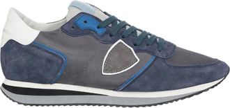 Philippe Model Low-Top Sneaker - trpx mondial nubuk bleu - Gr. 42 (EU) - in Blau - für Damen