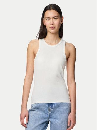 Pieces Top Ruka 17133673 Wei&szlig; Slim Fit
