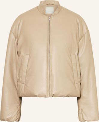 JNBY Jnby Daunenjacke In Lederoptik braun