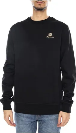 Aquascutum Homme, Sweatshirts et sweats &agrave; capuche, Noir, Taille: 2XL SweaT-shirts