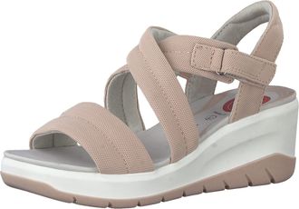 Jana Softline Damen 8-8-28760-20 Sandale, Rose, 40 EU