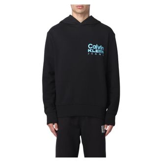 Calvin Klein Gewagte Farbe Institutioneller Hoody - - Sweatshirts & Hoodies - Herren - Schwarzk - XL