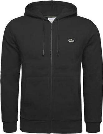 Lacoste Sweatshirt Classic Fit Homme, Noir, XXL