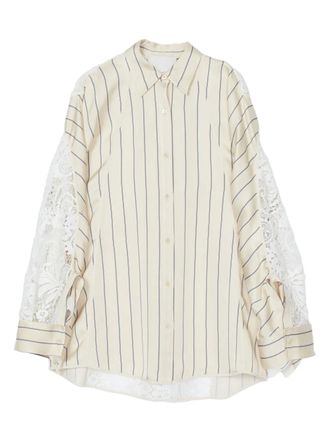 3.1 Phillip Lim chemise à rayures - Blanc