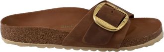 Birkenstock Femme, Chaussures, Brun, Taille: 41 EU Madrid Big Buckle Narrow Fit