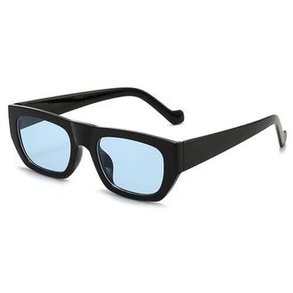 Generic Lunettes De Soleil Carrées À Petite Monture For Hommes, For Femmes, Vacances En Plein Air(Blue)