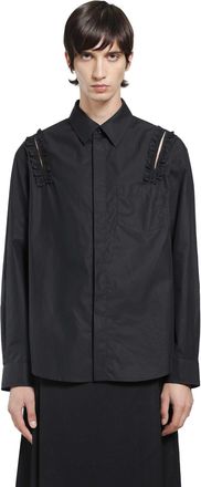 Simone Rocha Ruffle Slash Shirt