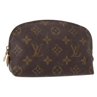Louis Vuitton Pochette en toile Pre-owned - Femme - Pre-owned - Brun - Taille: ONE Size