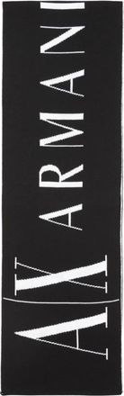 A|X Armani Exchange Ikonic Schwarzer Schal - - Accessories - Damen - Schwarzk - ONE SIZE