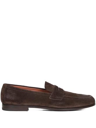 Churchs Penny-Loafer aus Wildleder - Braun