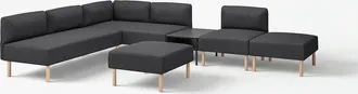 IKEA LILLEHEM 6er-Sitzelement mit Ablage