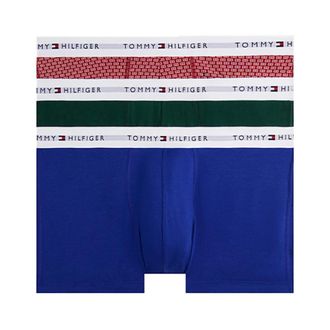Tommy Hilfiger Homme, Sous-v&ecirc;tements, Multicolore, Taille: S 3P Trunk Print
