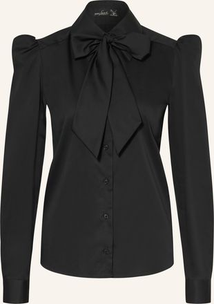 van Laack Van Laack Hemdbluse Vl-Livia-Xx Mit Abnehmbarer Schluppe schwarz