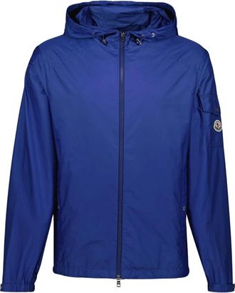 Moncler Homme, Vestes, Bleu, Taille: 2XL Coupe-vent Etiache