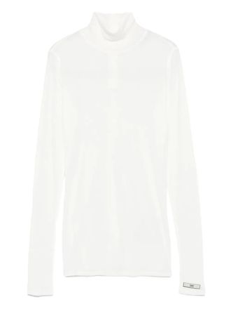 Elisabetta Franchi Klassisches Langarmshirt - Nude