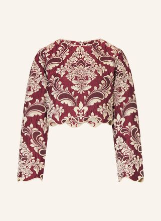 Farm Rio Farm Rio Cropped-Top Aus Jacquard pink