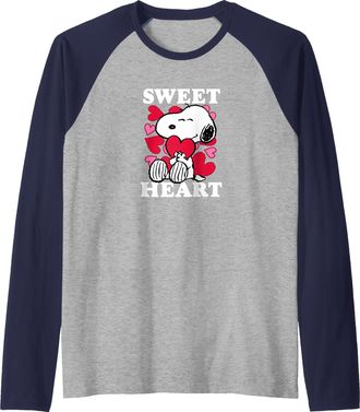 Peanuts Valentines - Snoopy Sweet Heart Raglan
